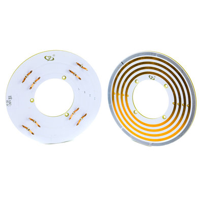 4 Circuits Pancake Slip Ring 5A Per Circuit with Hole Size 40mmLong Life-Span in Rotary Dinning Table
