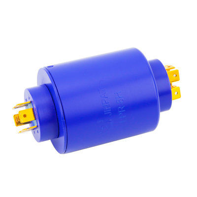 6 Circuits@20A and High Current Slip Ring, Speed Up to 300 rpm Continuous for Semiconductor Handling Systems