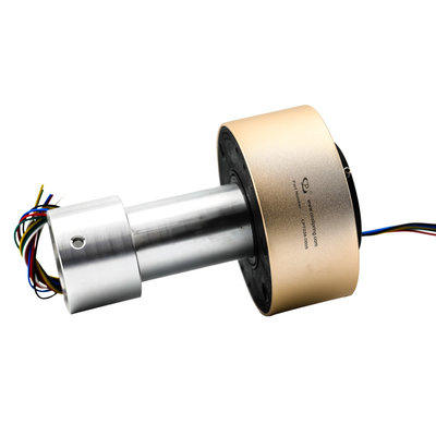 Three Bore Size Optional Slip Ring Smooth Ruuning Transmitting Power and Signal for Military and Defence Industry