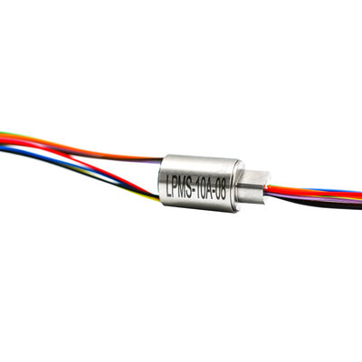 10 A and Outer Diameter 10mm Compact Slip Ring for Handheld Cloud Terminal Pan-Tilt Camera Mounts