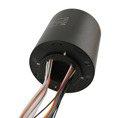 Through hole slip ring 24 circuit 10A 300rpm can be used for wind power equipment crane slip ring