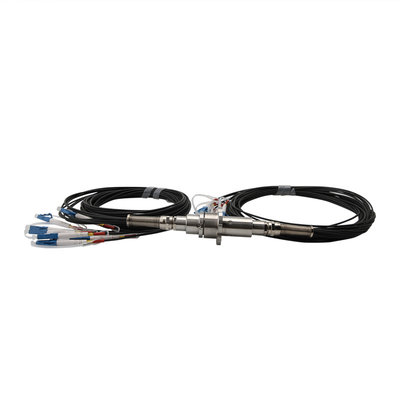 Mini 5-channel optical fiber,IP65 or IP67 300rpm, Photoelectric hybrid slip ring