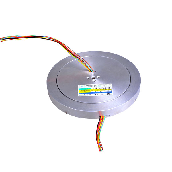 Sealed unit pan cake  slip ring with through Bore 20.0 mm transfer control and data signl