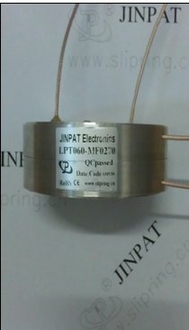 Customized Military Through Bore Slip Ring , through bore 60mm with precious metal and high and low temperatu