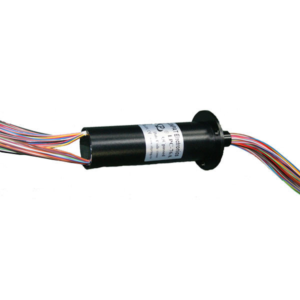 76 Circuits Capsule Slip Ring Multi-Circuits Rotary Joint  Transferring Analog and Power in Electrical Card