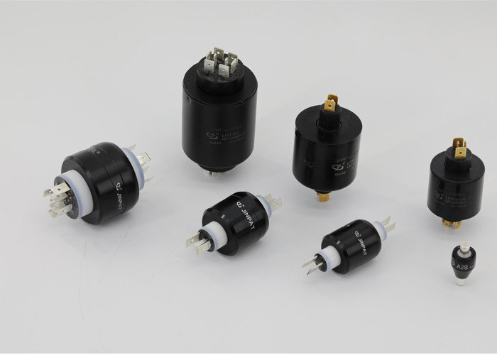 Mercury Slip Ring Series with Optional Multiple Poles , Special Sealing Materials in Rotary Lampbox