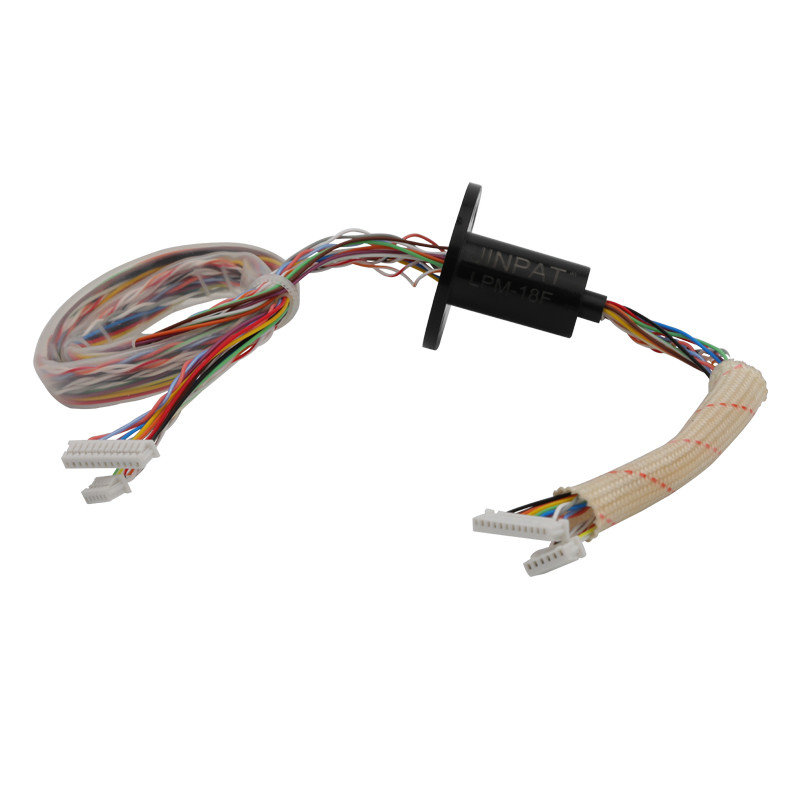 18 Circuits Miniature Capsule Slip Ring with Compact Figure and Stable Transmission For Exhibit/display Equipment
