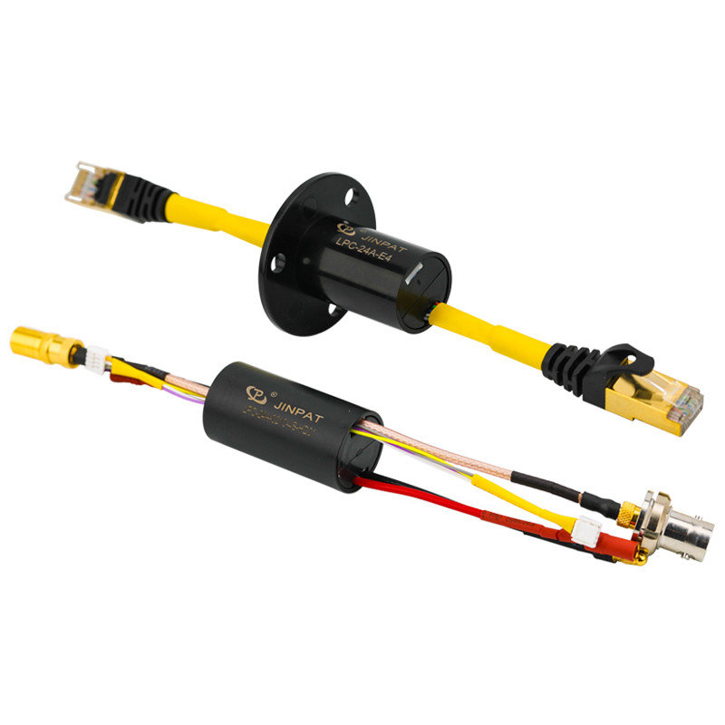 JINPAT Slip Ring, 24 circuits Electrical Rotary Joint with Reliable Performance and Compact Design