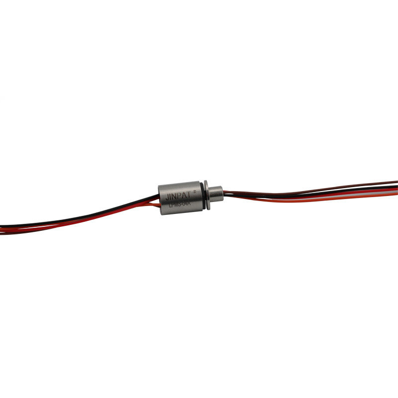 4 Circuits Super Miniature Slip Ring Compact Design with Gold to Gold for Precise Instrument and  CCTV Pan