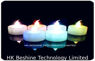 LED Submersible Ligh Multi-color , Electronic Flashing LED Candle Lights