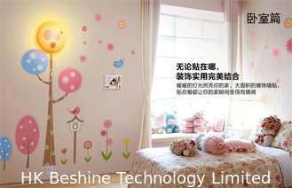 Decoration 3D Cartoon Wallpaper Childrens Night Light Eco-friendly