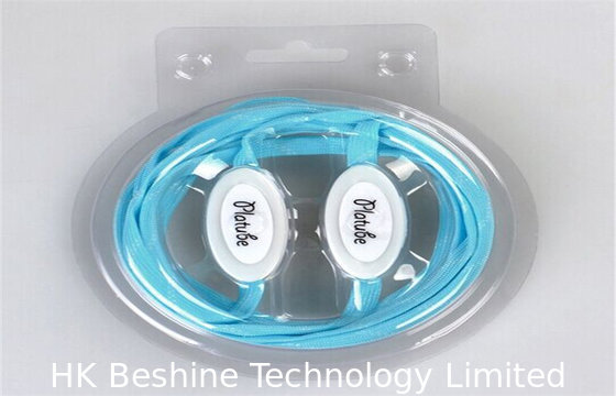 Skating Nylon Led Illuminated Shoelaces Flashing Mode By Fast Flash / Slow Flash / Constant Light