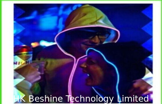 Washable S - Xl Size Led Light Hoodies Dressed In Concert And Club