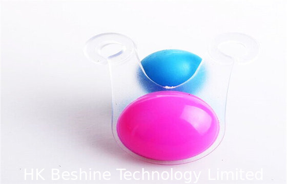 Transparent Silicon Frog Shaped Led Lights Bicycle  , Super Flashing Led Light For Bicycle