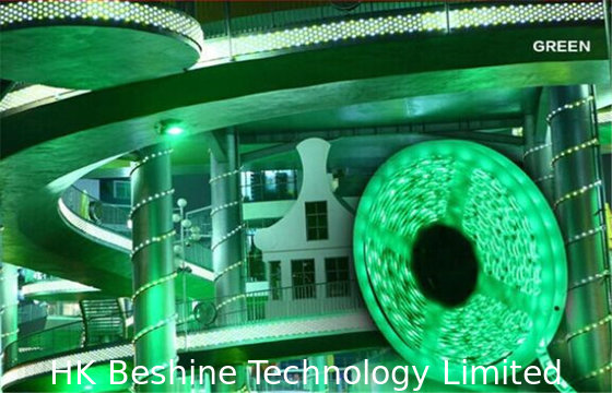 120 Leds / M SMD 5050 RGB 5A 12V Led String Light Waterproof Led Strip + 44 Key Remote Controller