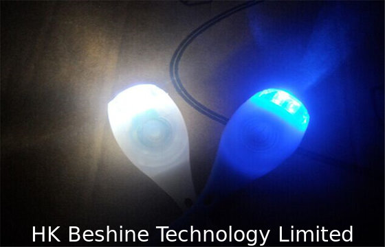 Front Rear Silicone Bicycle Led Lights Super Brightness Powered By 2 * Cell Batteries