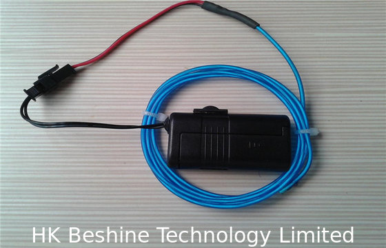 5W Tube Light Wiring / EL Lighting Wire For Nightclub , Stair , Doorplate
