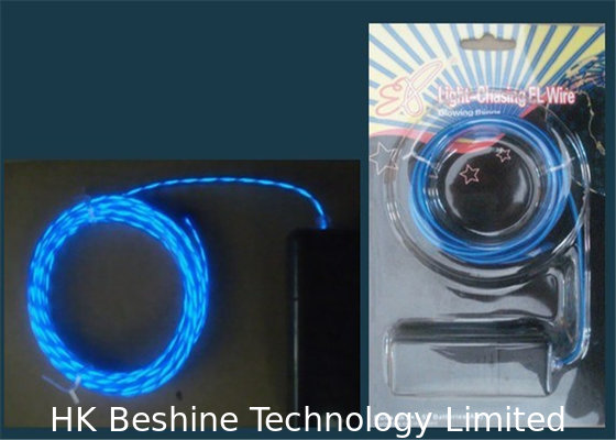Car Accessory Luminous EL Lighting Wire Flashing / Running EL Chasing Wire