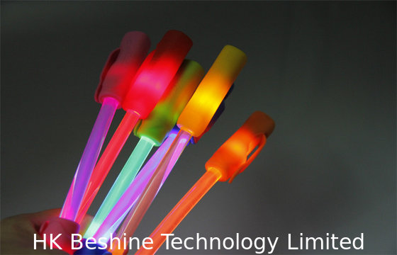 Super Bright Light Up LED Cycle Lights With Custom Logo / Illuminated Bike Light