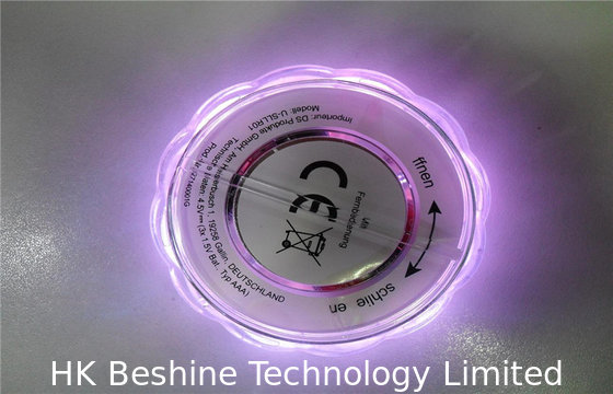 10 Lights Rainbow Color LED Submersible Pond Lights For Bar , Night Club , Restaurant