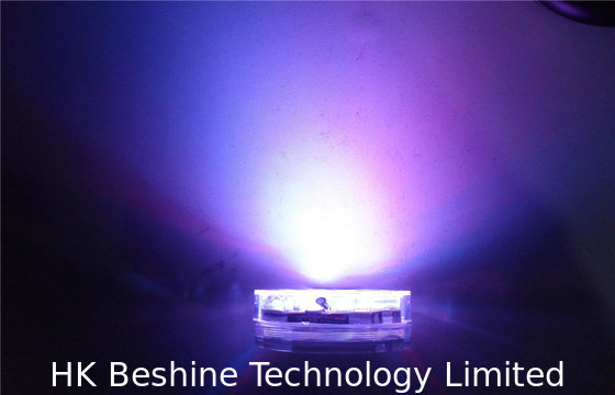 Purple Flashing LED Submersible Lights For Centerpieces / Fountains / Aquarium