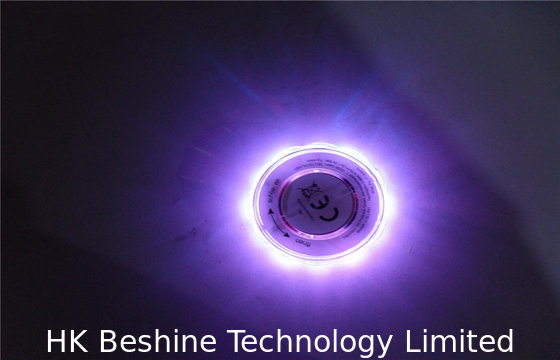 Purple Flashing LED Submersible Lights For Centerpieces / Fountains / Aquarium