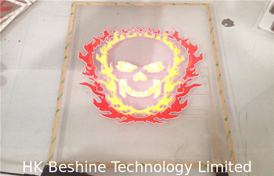 Windshield Transperent Sound Activated El Car Sticker 3M / Light Up Car Sticker