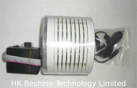 High Brightness Adhesive PVC EL Flashing Car Sticker 114X30CM / Light Glow Sticks