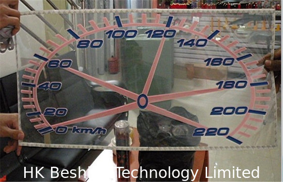 Windshield Transperent Sound Activated El Car Sticker 3M / Light Up Car Sticker