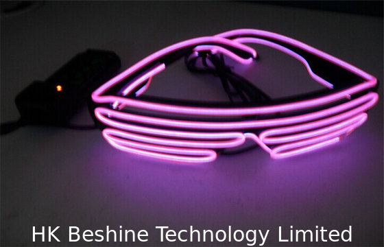 Shutter Shaped El Wire Sunglasses