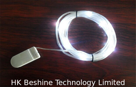20LEDs White Copper LED String Lights / Battery Powered LED Fairy Light String