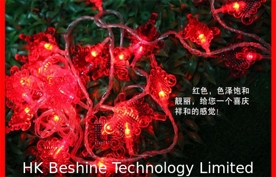 30m 300 Bulb Outdoor Red LED String Lights ROHS CE / LED Fairy String Lights
