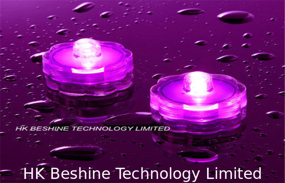 Waterproof  Led Submersible Lights , Mini Led Tea Light  3.0cm x 2.5 cm