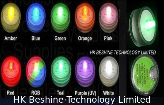 Round / Flower Shape Submersible Led Light For Wedding Decoration