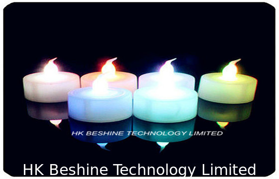 LED Submersible Ligh Multi-color , Electronic Flashing LED Candle Lights