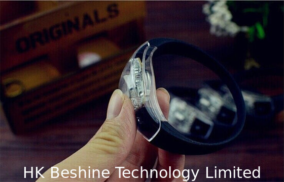 High Transparency Led Flashing Bracelet Silicone For Holidays
