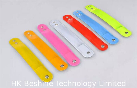 Sports Splashproof Flashing LED Bracelets , 22cm LED light up bracelets