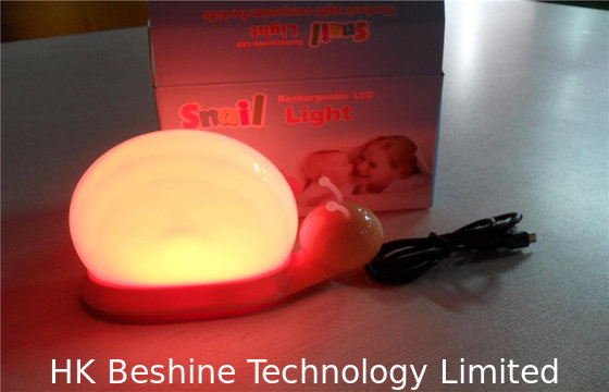 Customized Soft ABS USB Charge LED Baby Boy Night Light Energy Saving