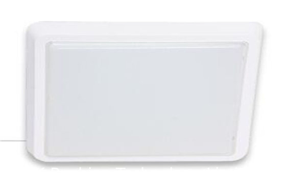 Silver + White ABS + PC Led Ceiling Panel Light For School & University CE RoHS