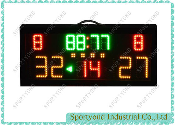 Small Tabletop Electronic Basketball Scoreboard With Shot Clock , CE RoHS FCC