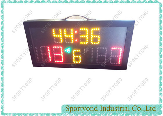 Red Green Yellow Portable Electronic Scoreboard Sports , Aluminum Housing