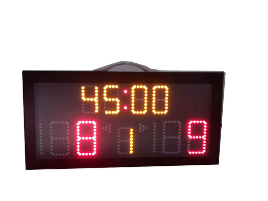 Portable Digital Led Electronic Scoreboard , Mini Led Scoreboard 600mm x 300mm
