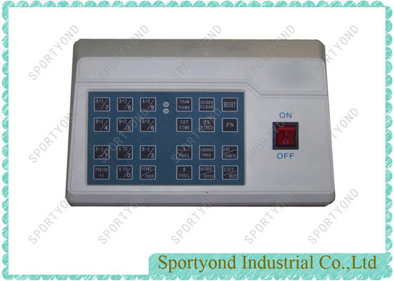 Red Yellow Electronic College Basketball Scoreboard With Wireless RF Console