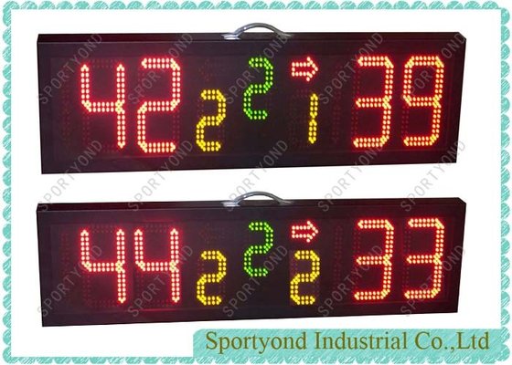 Outdoor Portable Electronic Scoreboards For Basketball / Volleyball , Waterproof IP65