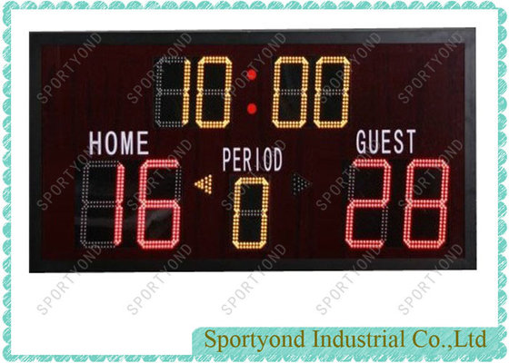 Indoor / Outdoor Electronic Football Scoreboard For Futsal Game , Digits Scorer Display