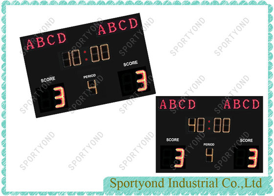 Outdoor Electronic Led Football Scoreboards Waterproof Aluminum Housing