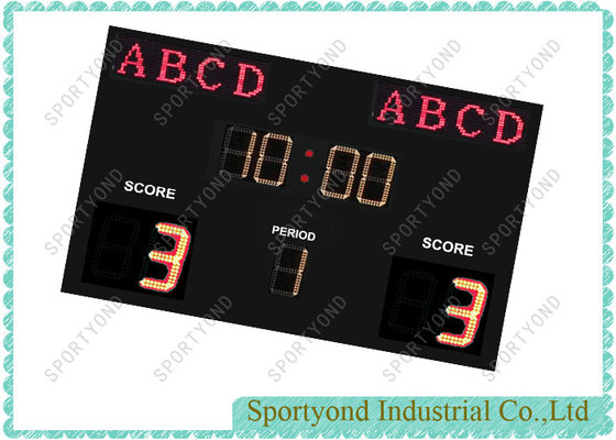 Outdoor Electronic Led Football Scoreboards Waterproof Aluminum Housing
