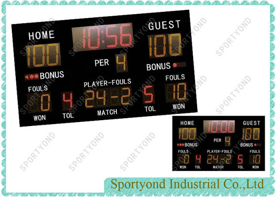 Wrestling / Karate Led Electronic Scoreboards , Multisport Scoreboard 2m x 1.2m