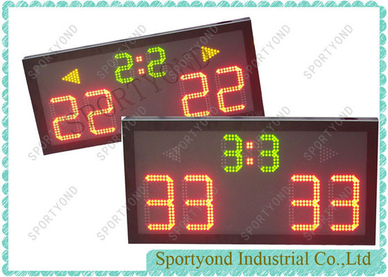 Super Bright LED Electronic Volleyball Scoreboard For Indoor / Outdoor 80cm x 40cm