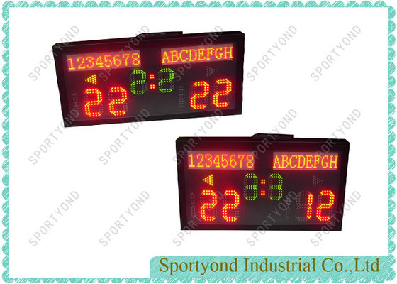 S8040 Led Digital Electronic Scoreboard For Volleyball / Table Tennis / Badminton